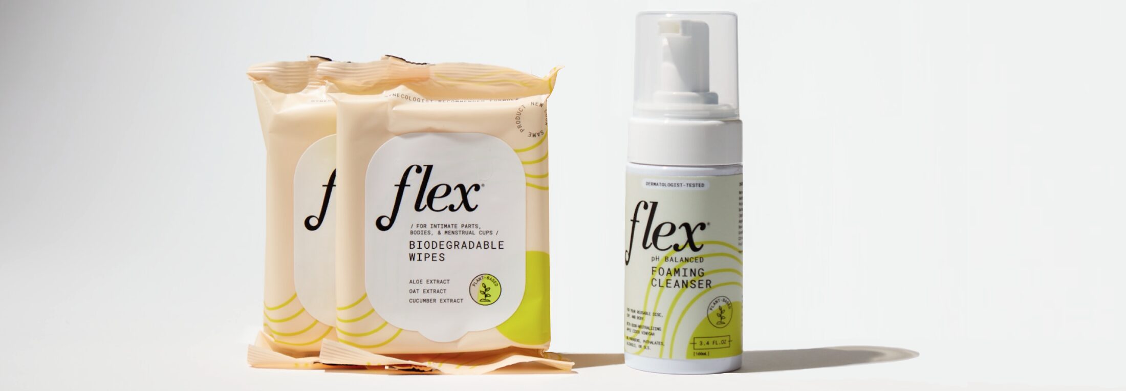 Introducing Flex Foaming Cleanser & Biodegradable Wipes | The Fornix | Flex